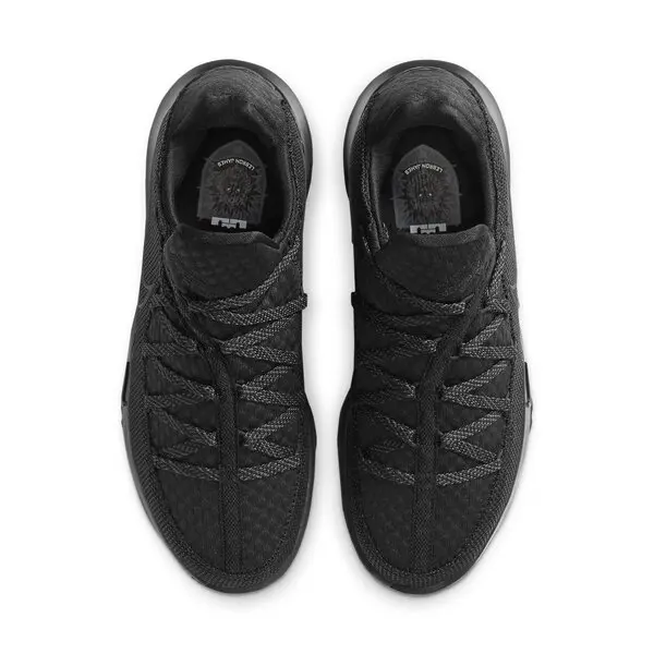 Nike Lebron 17 Low Basketball Sneakers - Black