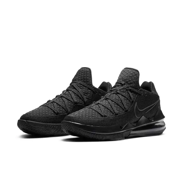 Nike Lebron 17 Low Basketball Sneakers - Black