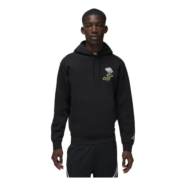 JORDAN Tatum Fleece Hoodie - Black