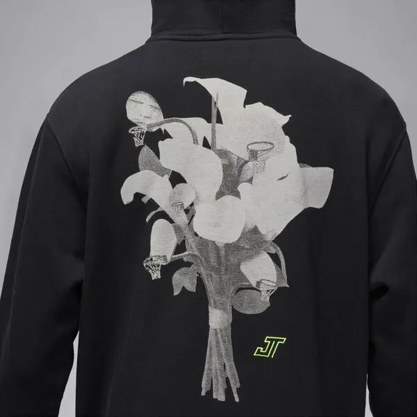 JORDAN Tatum Fleece Hoodie - Black