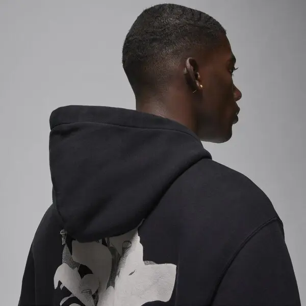 JORDAN Tatum Fleece Hoodie - Black