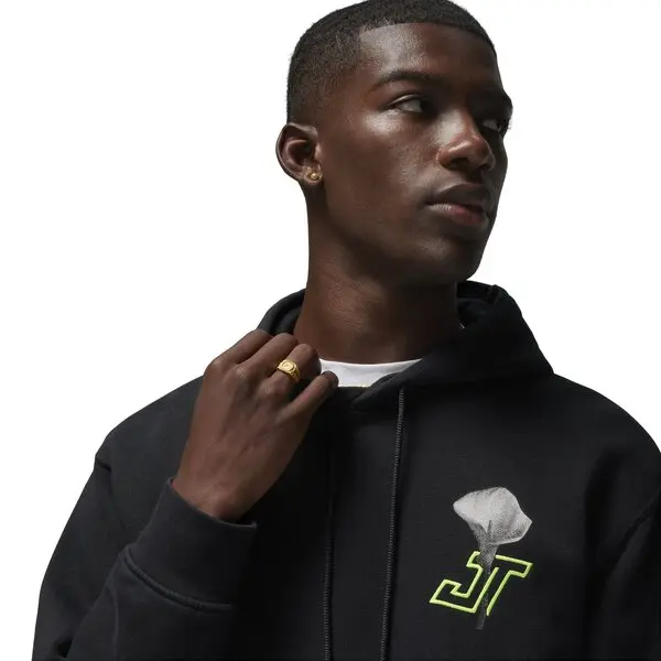 JORDAN Tatum Fleece Hoodie - Black