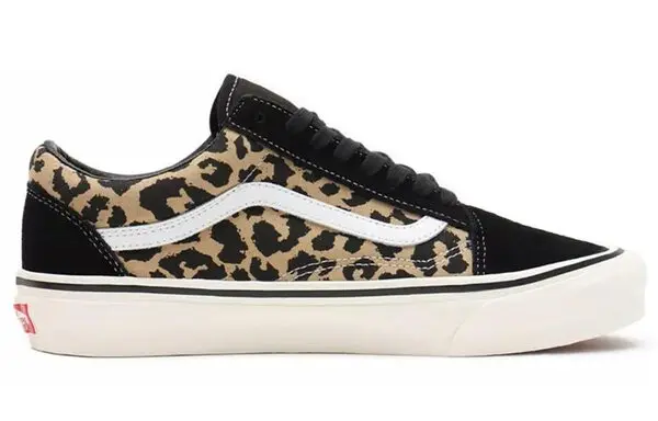 VANS Old Skool 36 Dx Anaheim Factory Leopard Print Sneakers - Black/brown