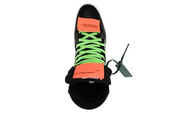 Off-White Off-court 3.0 High Top Sneakers - Black/orange/green
