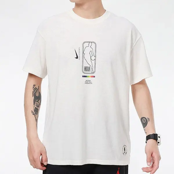 Nike As Nba Nk Tee Cts N31 M2z Ss Pure