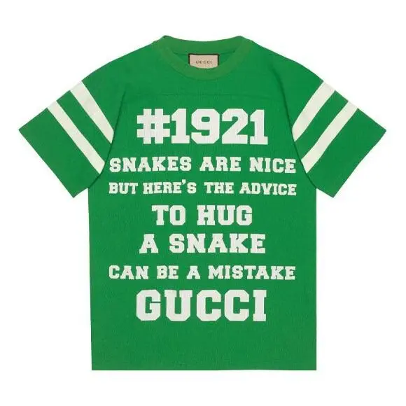 Gucci 1921 Series Short Sleeve T-shirt - Green