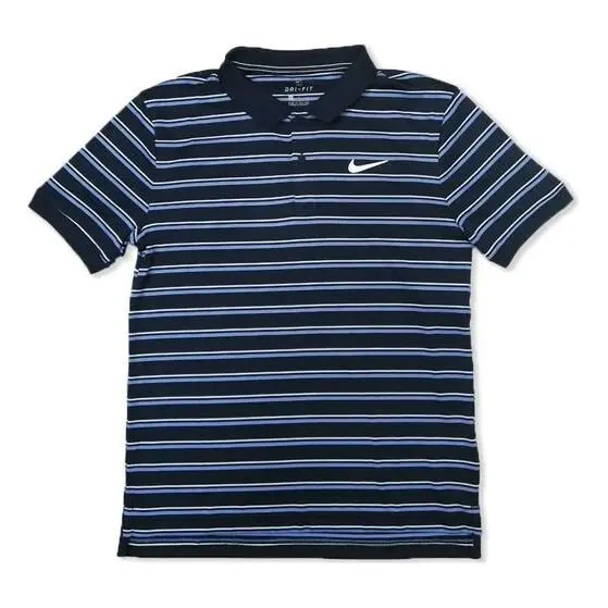 Nike As Nkct Dry Pq Polo Gx Obsidian - White