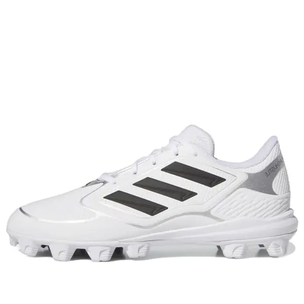 Adidas Purehustle 3 Md Athletic Shoes - Cloud White/core Black/silver Metallic