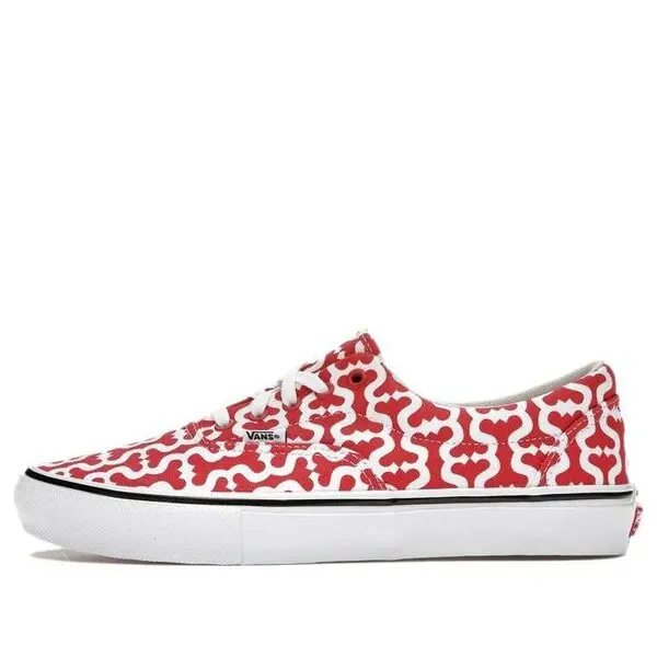 VANS Supreme X Era Monogram S Low Top Sneakers - Red