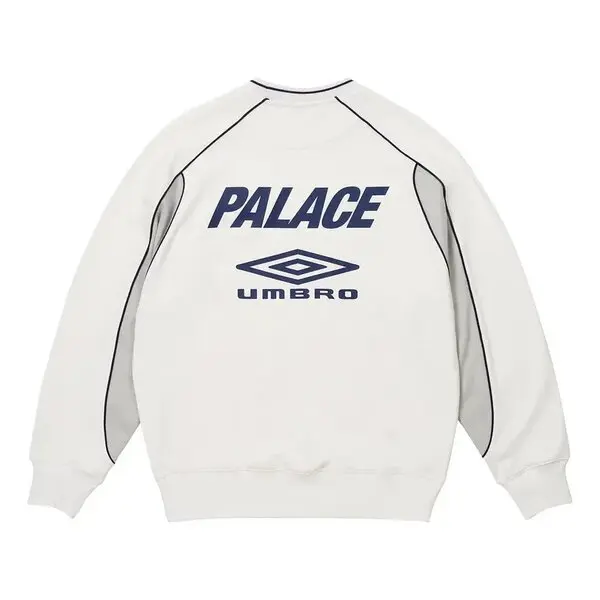 PALACE X Umbro Warm Up Crewneck Sweatshirt - Grey