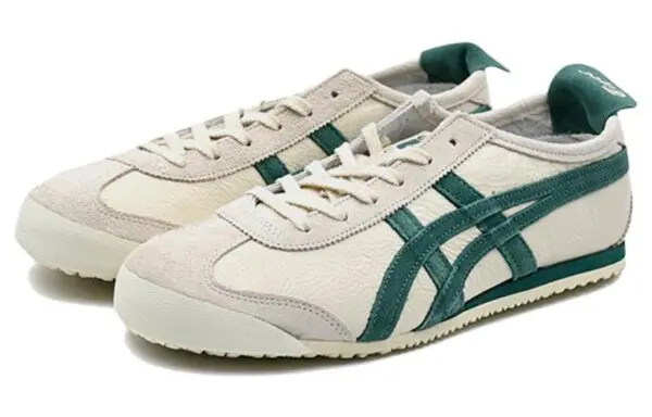 Onitsuka Tiger Mexico 66 Low Top Sneakers - White/green