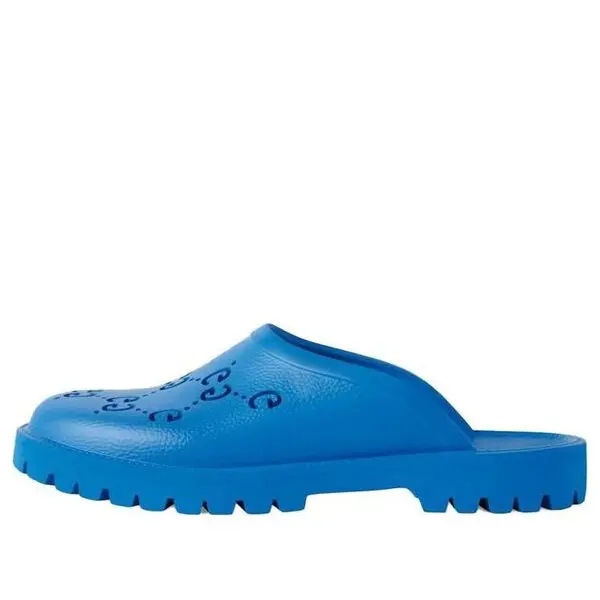 Gucci Slip On Sandals - Blue