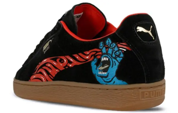 PUMA Santa Cruz X Classic Suede 50 'screaming Hand' Sneakers