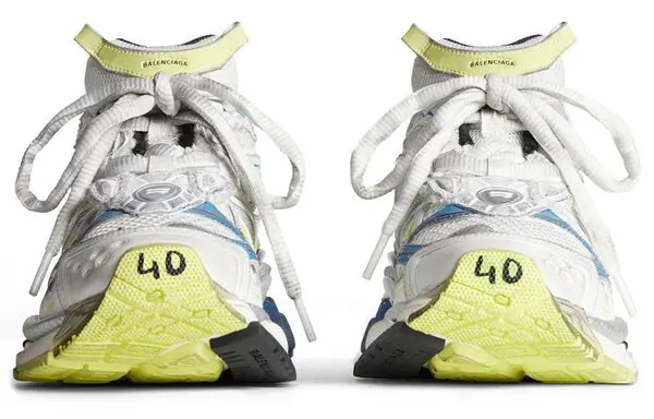Balenciaga Runner 2.0 Sneakers - White/blue/yellow