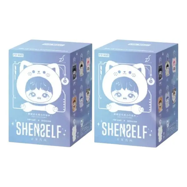 POP MART Zhou Shen Shenself Vinyl Plush Doll Pendant Sealed Case - Multi-color