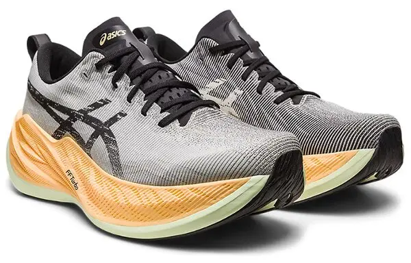 Asics Superblast Athletic Sneakers - Gray/orange