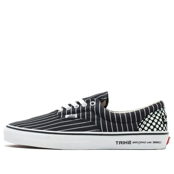 VANS Comme Des Garcons X Supreme X Era Pinstripe Sneakers - Black