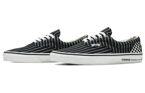 VANS Comme Des Garcons X Supreme X Era Pinstripe Sneakers