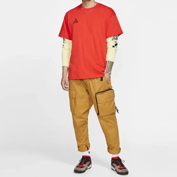 Nike Short Sleeve Tee - Red/red