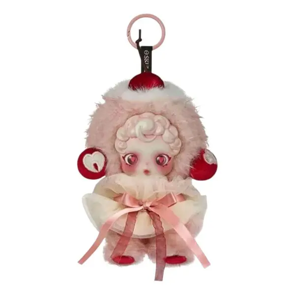 POP MART Skullpanda Plush Doll Pendant - Multi-color