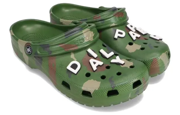 CROCS Classic Clogs "daily Paper" Collaboration