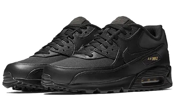Nike Max 90 Premium Sneakers - Black/metallic Gold