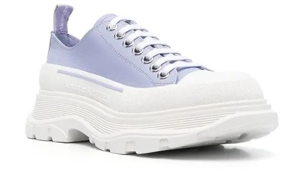 Alexander McQueen Tread Slick Sneakers - Blue/white