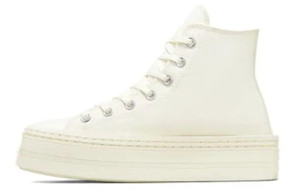 CONVERSE Chuck Taylor All Star Modern Lift Platform High Top Sneakers - Beige/white