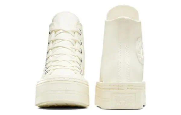 CONVERSE Chuck Taylor All Star Modern Lift Platform High Top Sneakers - Beige/white