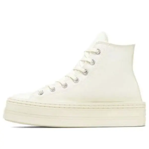 CONVERSE Chuck Taylor All Star Modern Lift Platform High Top Sneakers - Beige/white