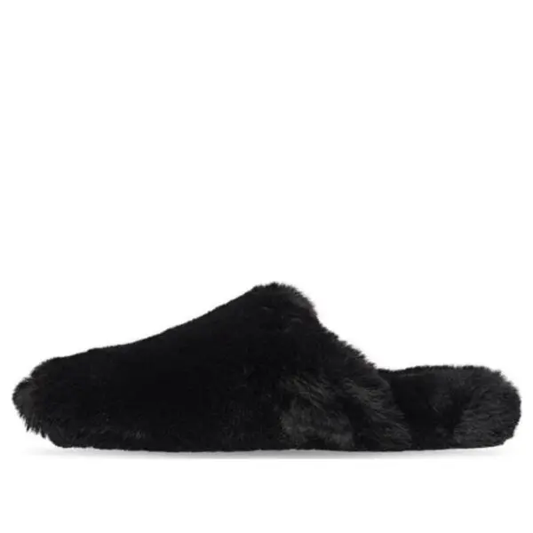 Balenciaga Teddy Mules - Black