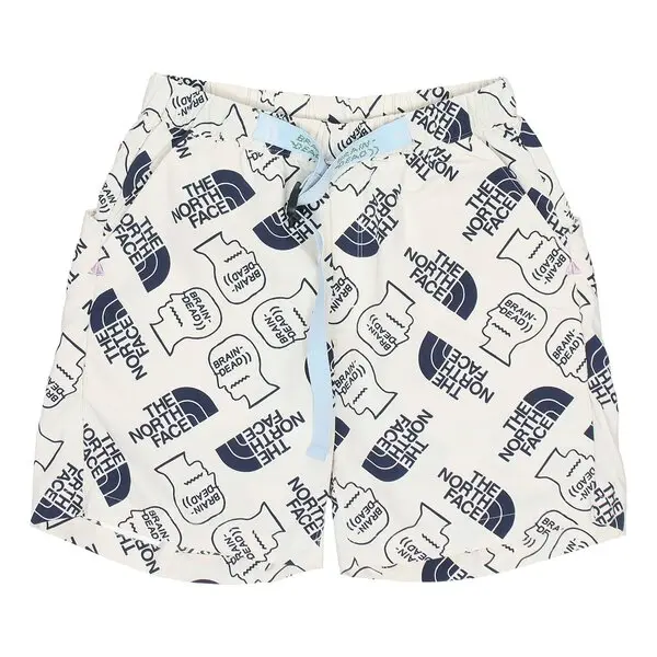 The North Face X Brain Dead 77 Baggy Climber Shorts - White