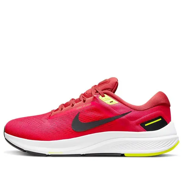Nike Zoom Structure 24 Athletic Sneakers - Red/black