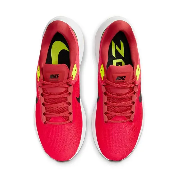 Nike Zoom Structure 24 Athletic Sneakers - Red/black
