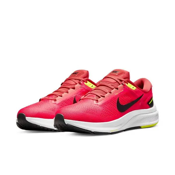 Nike Zoom Structure 24 Athletic Sneakers - Red/black