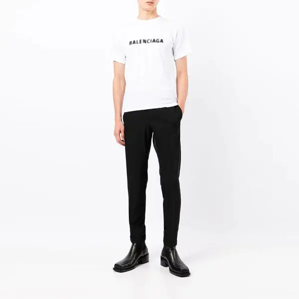 Balenciaga Blurred Logo T-shirt
