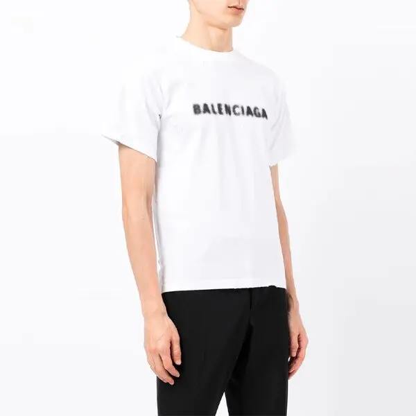 Balenciaga Blurred Logo T-shirt
