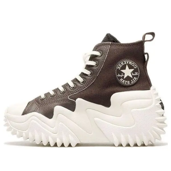 CONVERSE Run Star Motion High Top Sneakers - Brown/white
