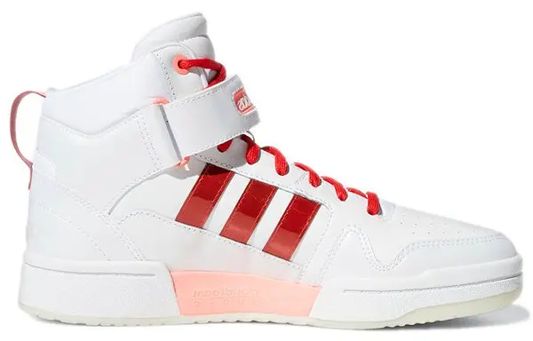 Adidas Neo Postmove Mid Sneakers - White/red