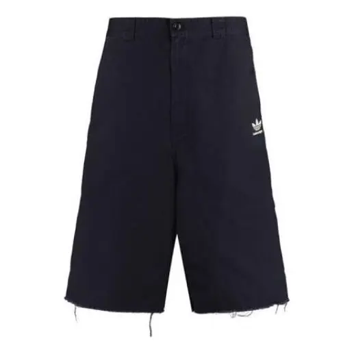 Balenciaga X Adidas Baggy Denim Shorts