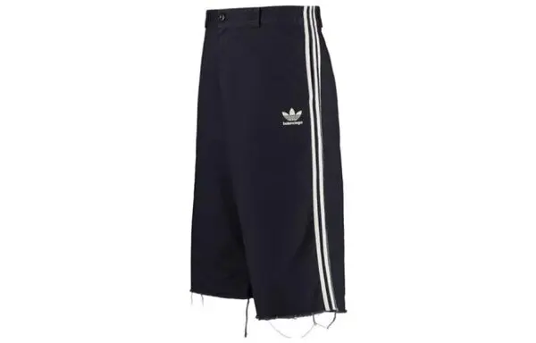 Balenciaga X Adidas Baggy Denim Shorts