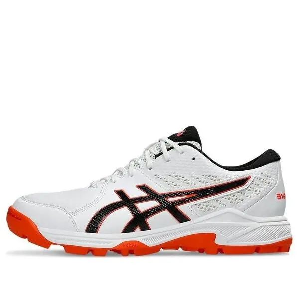 Asics Gel-peake 2 Athletic Sneakers - White/black/orange