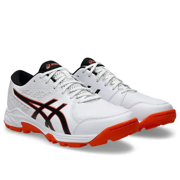 Asics Gel-peake 2 Athletic Sneakers - White/black/orange