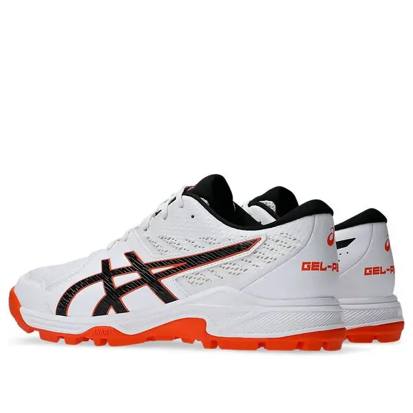 Asics Gel-peake 2 Athletic Sneakers - White/black/orange