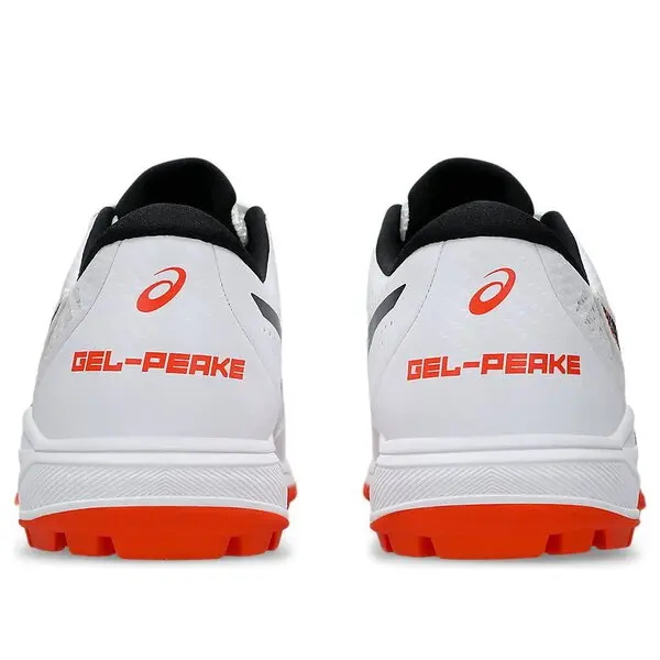 Asics Gel-peake 2 Athletic Sneakers - White/black/orange