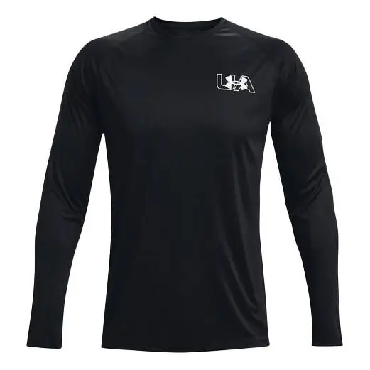 Under Armour Long Sleeve Velocity T-shirt - Black