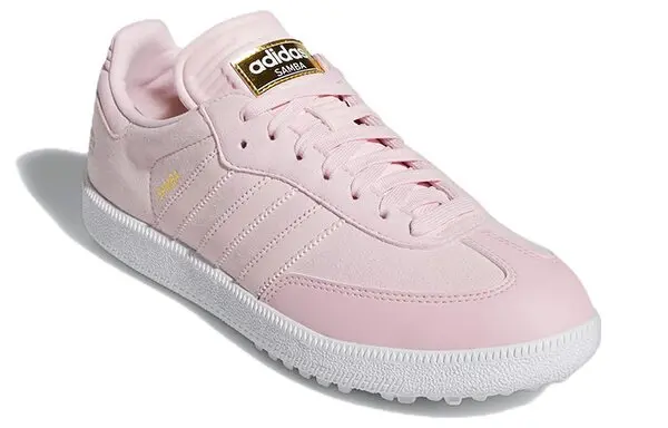 Adidas Samba Spikeless Golf Se Low Top Sneakers - Pink