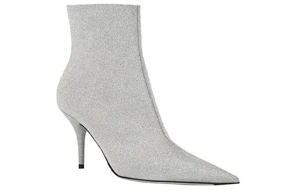 Balenciaga 85mm Knife Glitter Boots