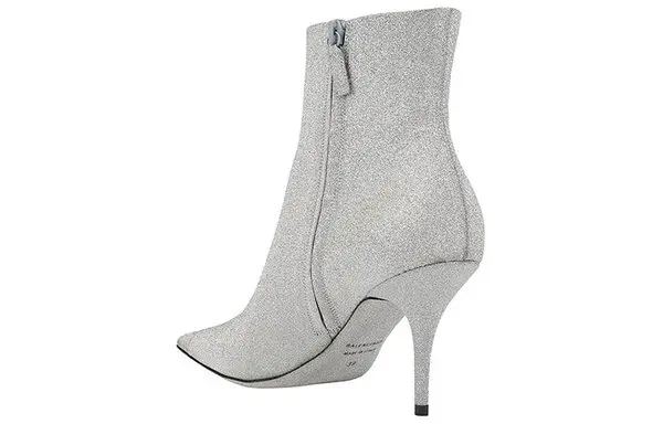 Balenciaga 85mm Knife Glitter Boots