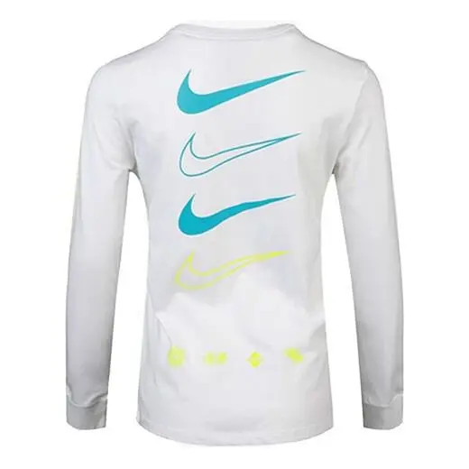 Nike Long Sleeve Crewneck Tee - White